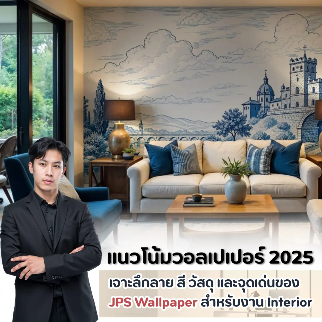 วอลเปเปอร์ 2025 เทรนด์ใหม่ล่าสุด จาก JPS Wallpaper ทุกสไตล์